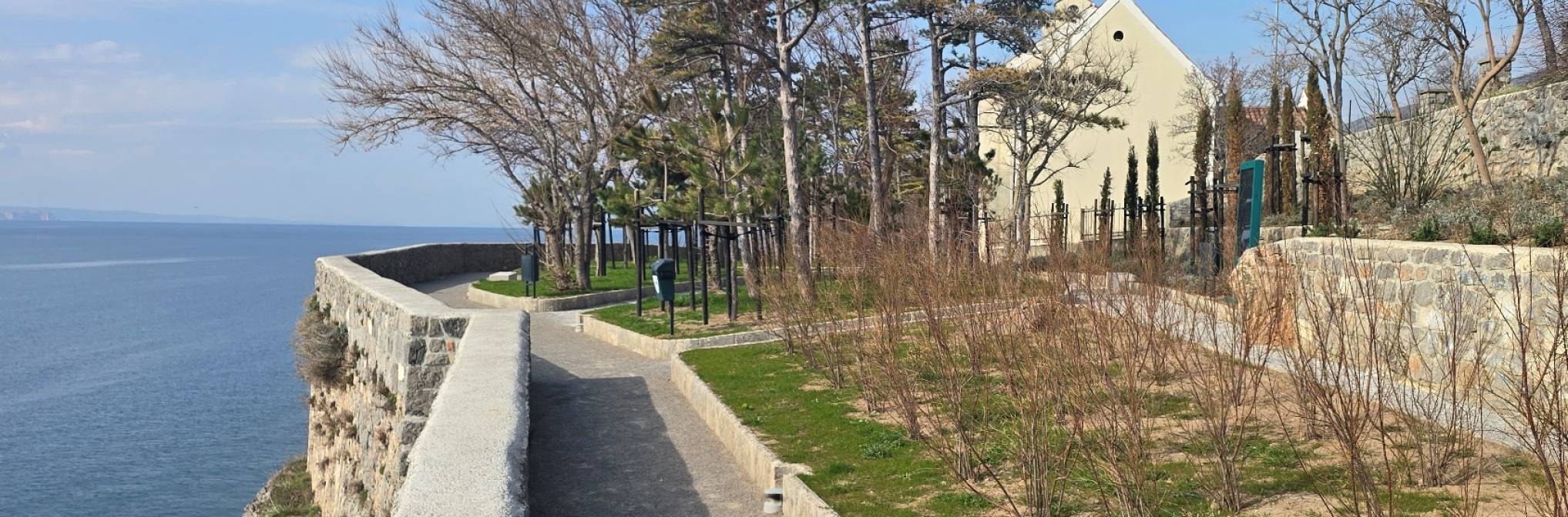 Senj live – Writers’ Park and the Velebit Channel, Senj, [ Right now ...