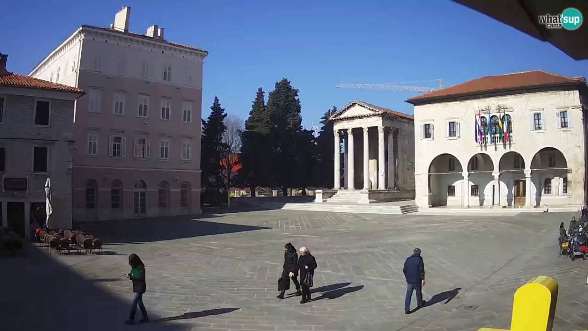 Pula Forum, Pula, [ Right now, LIVE ] LiveStreaming cameras from ...