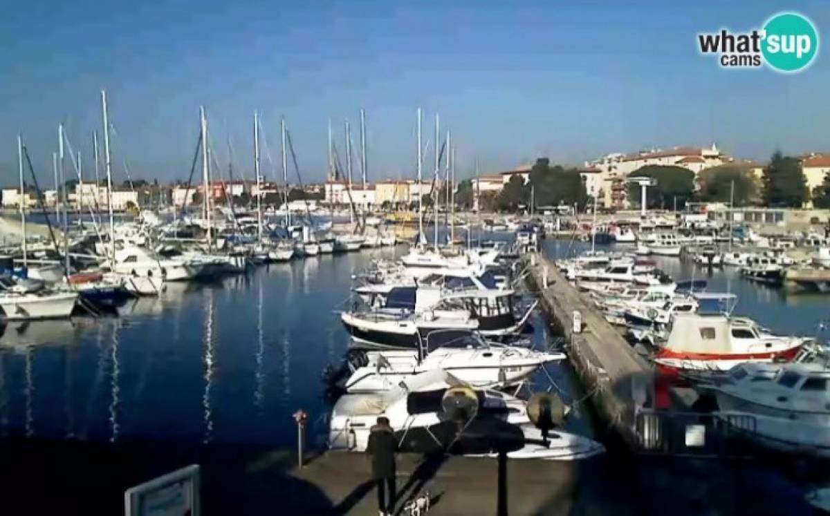 Porec - Marine, Poreč, [ Right now, LIVE ] LiveStreaming cameras from ...
