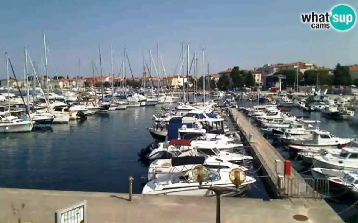 Porec - Marine, Poreč, [ Right now, LIVE ] LiveStreaming cameras from ...
