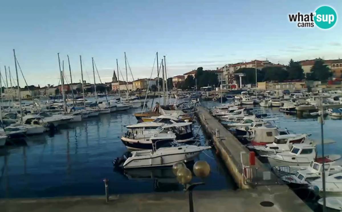 Porec - Marine, Poreč, [ Right now, LIVE ] LiveStreaming cameras from ...
