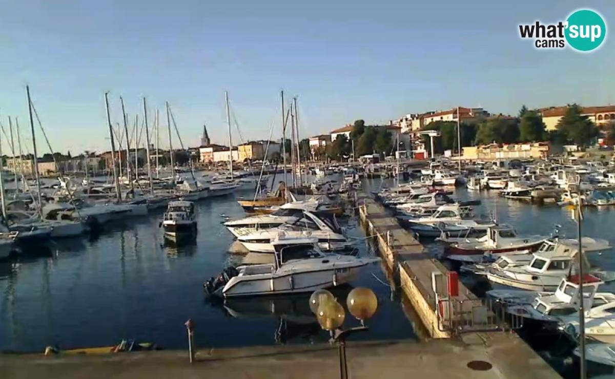Porec - Marine, Poreč, [ Right now, LIVE ] LiveStreaming cameras from ...