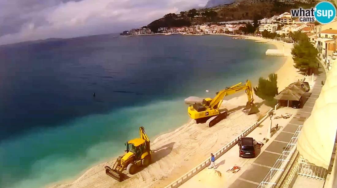 Podgora - panorama, Podgora, [ Upravo sada, UŽIVO ] LiveStreaming ...