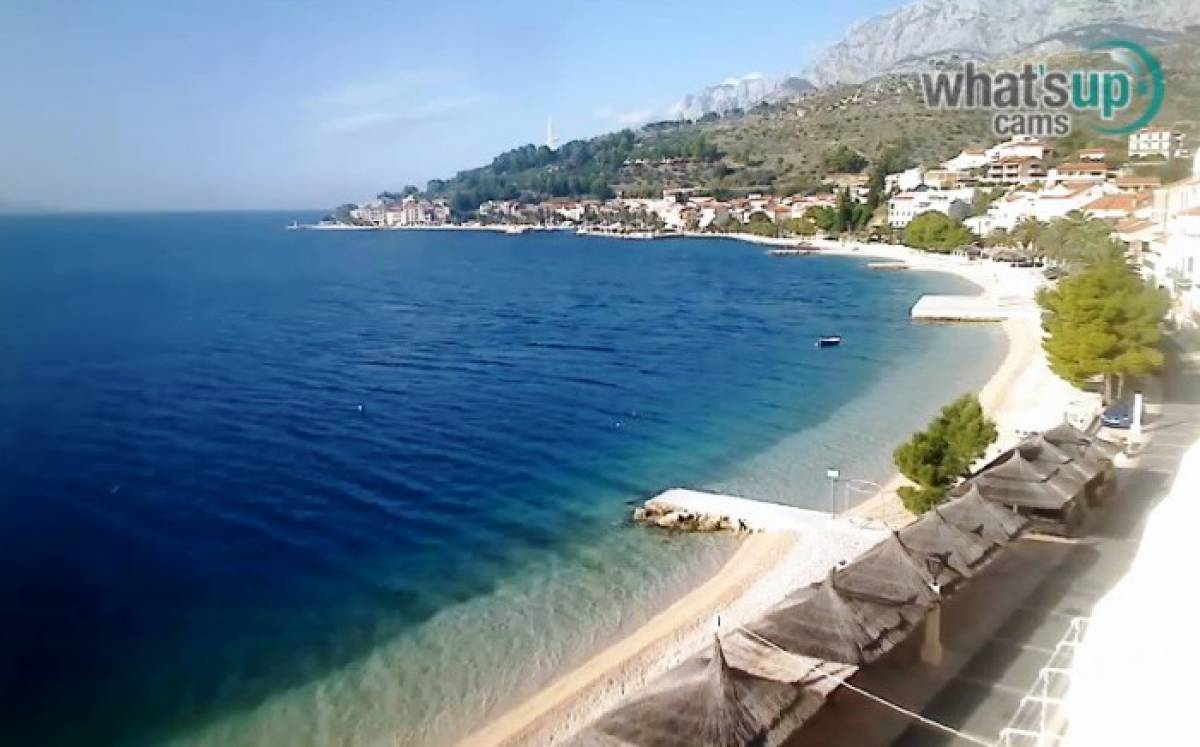Podgora - panorama, Podgora, [ Upravo sada, UŽIVO ] LiveStreaming ...