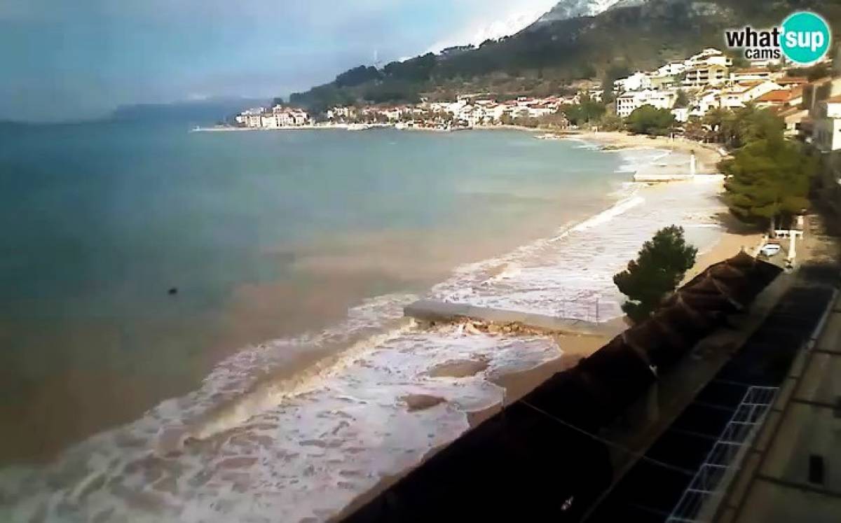 Podgora - panorama, Podgora, [ Upravo sada, UŽIVO ] LiveStreaming ...