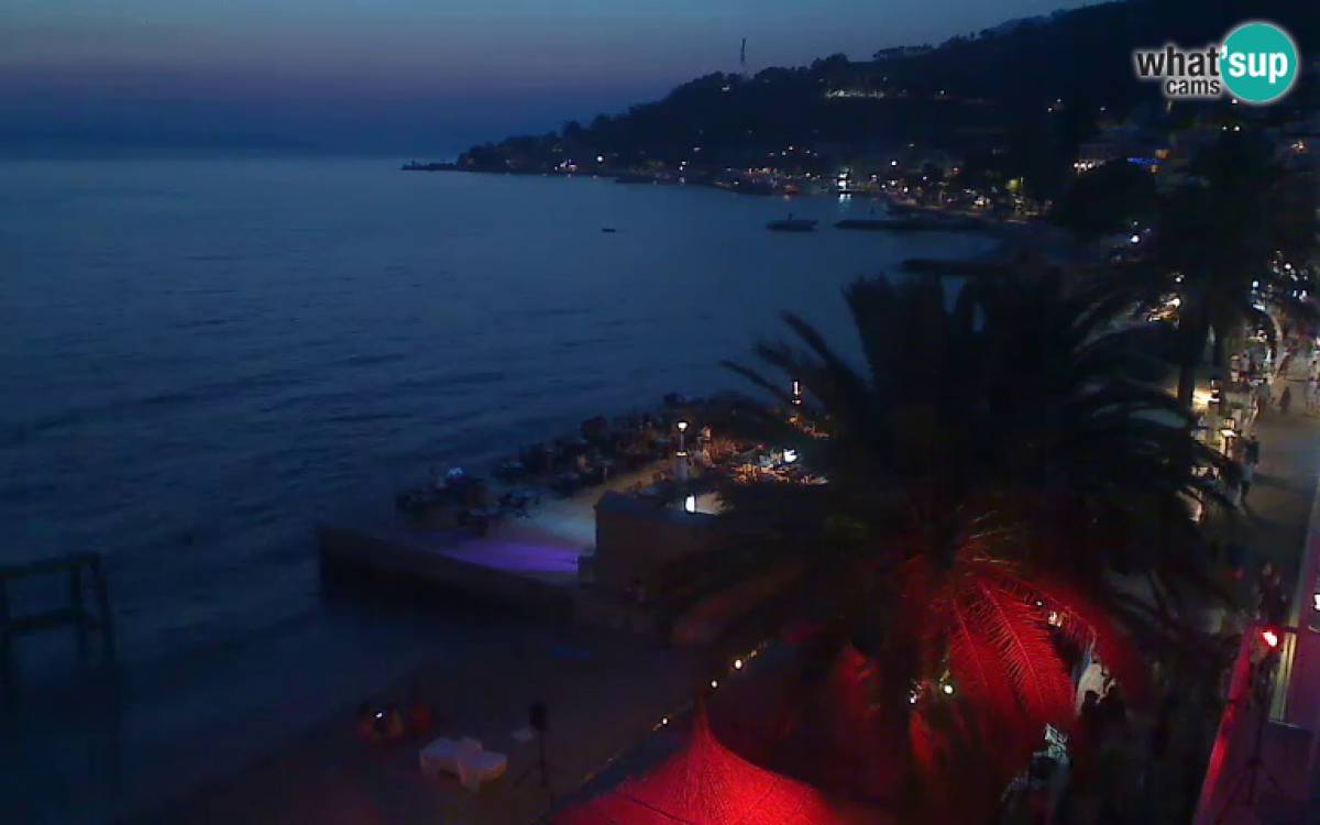 Podgora - beach, HD PTZ cam, Podgora, [ Right now, LIVE ] LiveStreaming ...