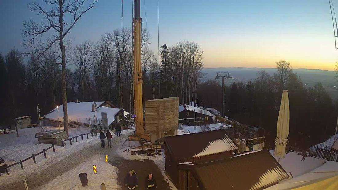 Gradilište žičara Sljeme, (prijenos UŽIVO) web kamere iz Hrvatske ...