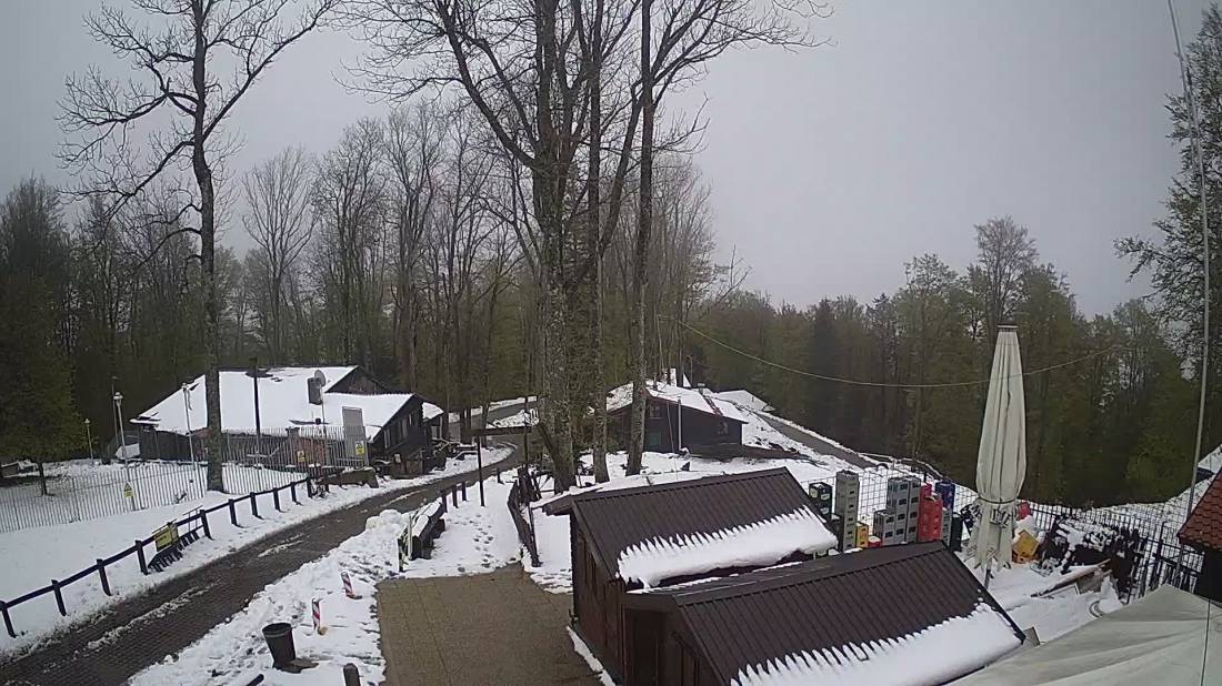 Gradilište žičara Sljeme, (prijenos UŽIVO) web kamere iz Hrvatske ...