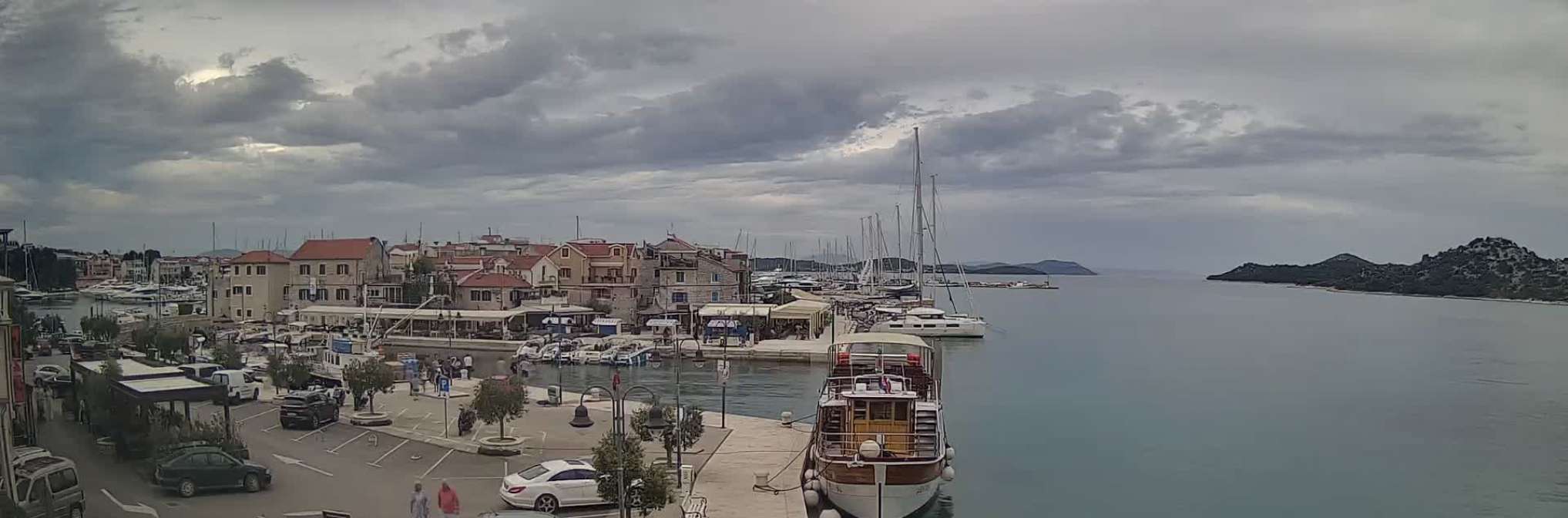 Tribunj stari grad, centar, Tribunj, [ Upravo sada, UŽIVO ...