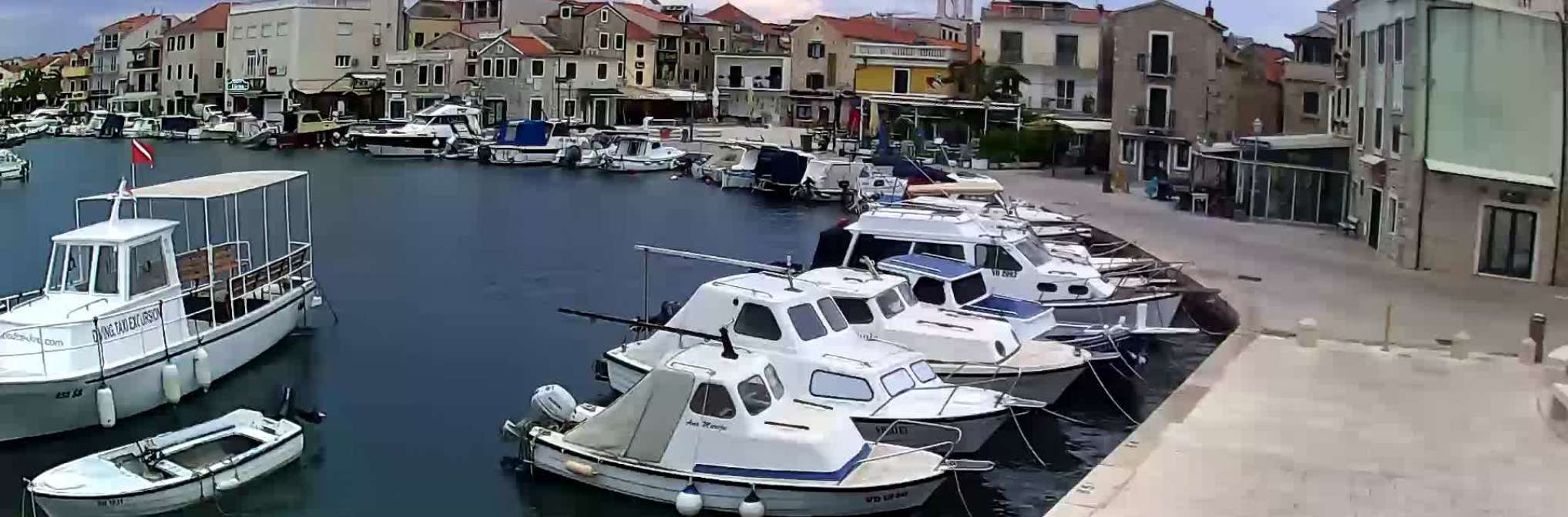 Vodice - centar, Vodice, [ Upravo sada, UŽIVO ] LiveStreaming kamere iz ...