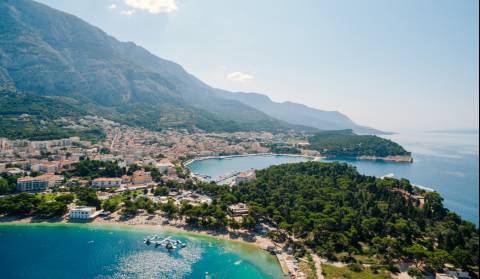 Podgora - panorama, Podgora, [ Upravo sada, UŽIVO ] LiveStreaming ...